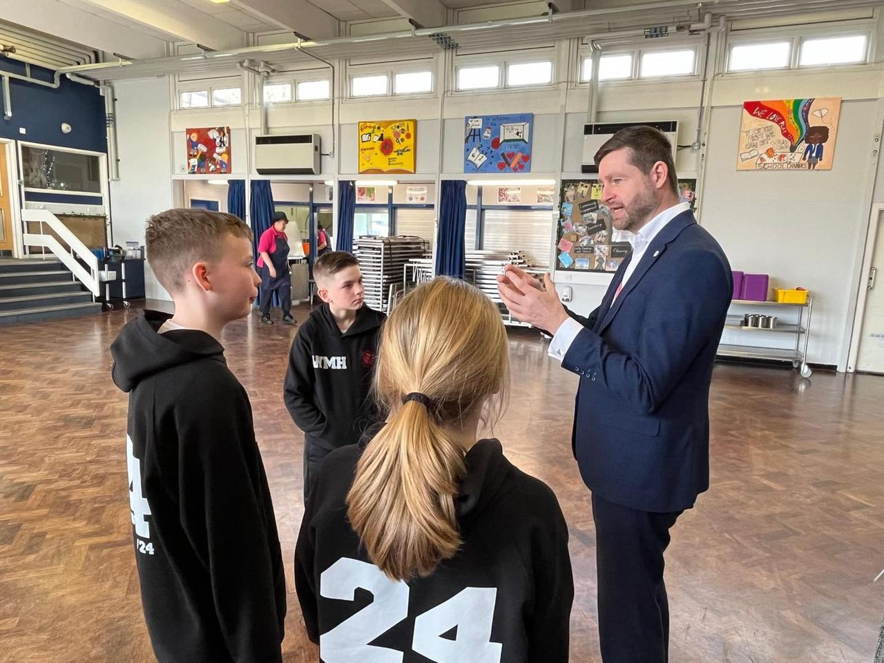 Whitegate End Primary School visit – Jim McMahon OBE MP