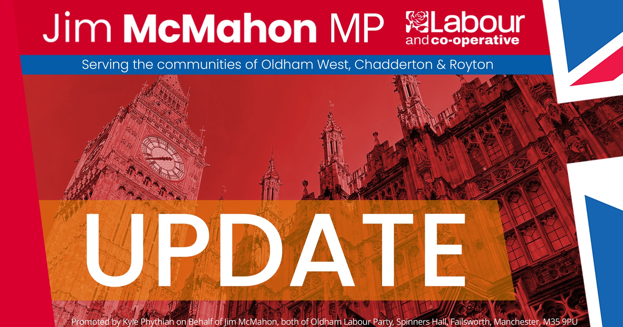 Jim McMahon MP – Jim McMahon OBE MP