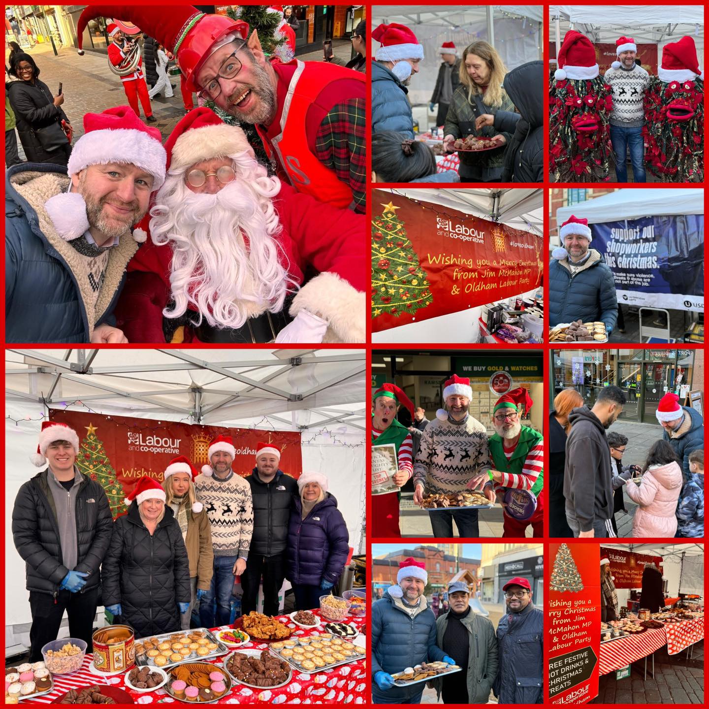 2025 Christmas Stall – Jim McMahon OBE MP