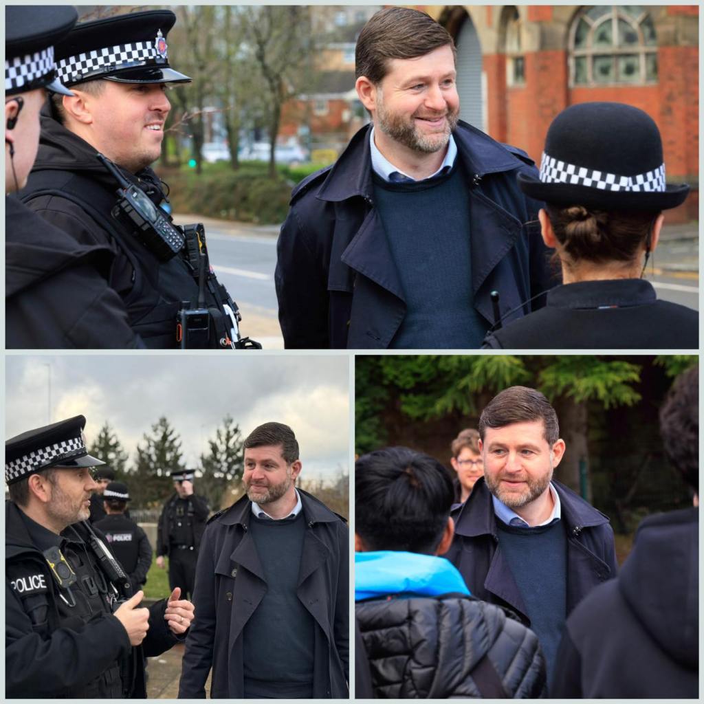 With the GMP in our town centre following the disorder last week – Jim ...