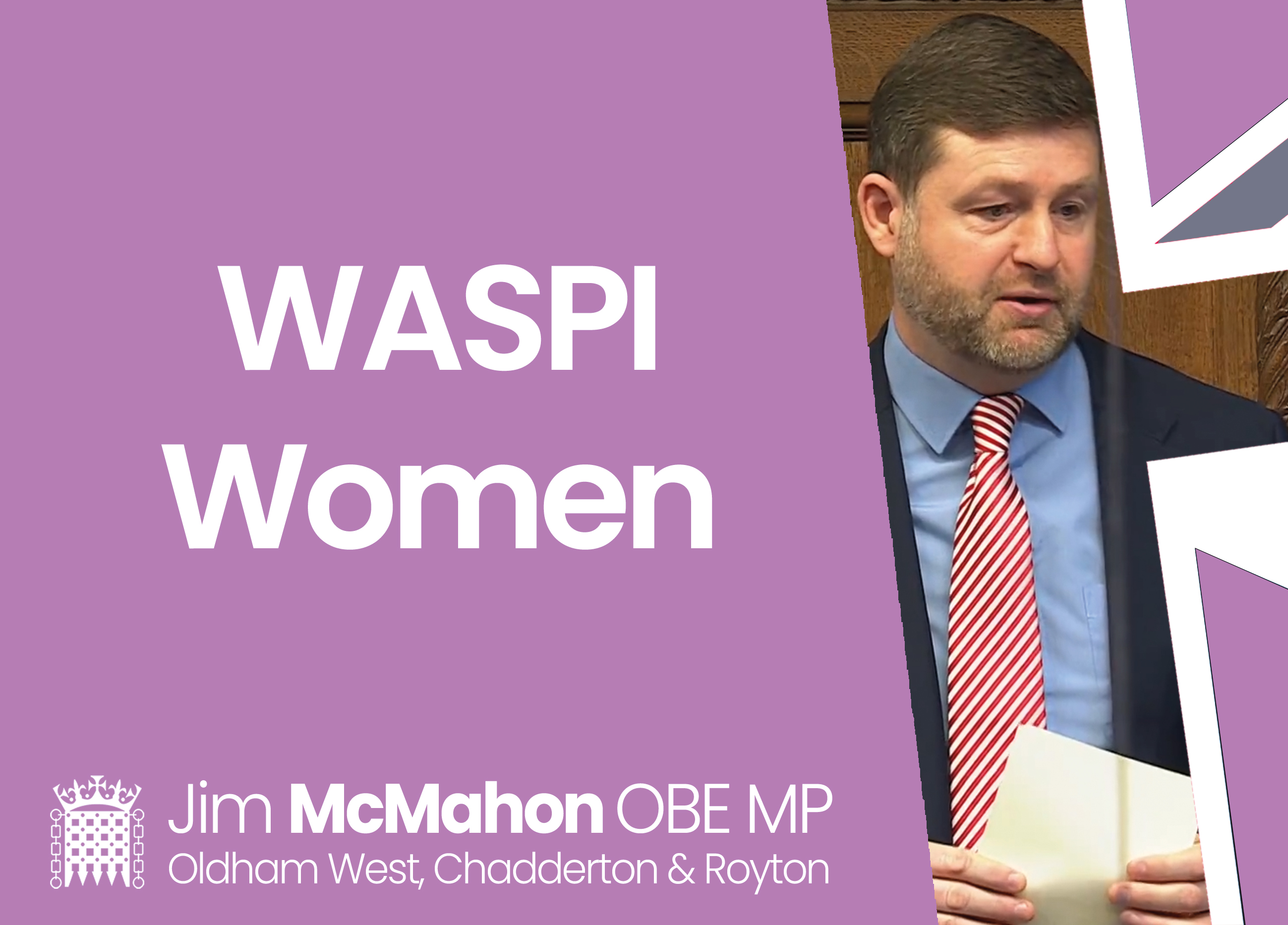 Getting clarity for WASPI Women … – Jim McMahon OBE MP